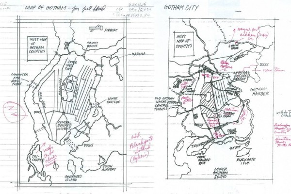 Comics: The Cartography of Gotham City - ComicsOnline